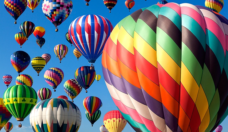 A Desert Kaleidoscope: The Colorful History of the Albuquerque Balloon ...